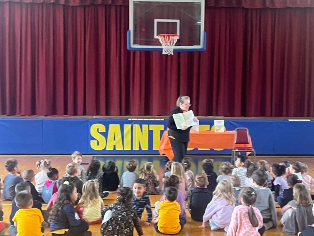 Maryann McMahon Visits SJCA | St. Joseph Catholic Academy